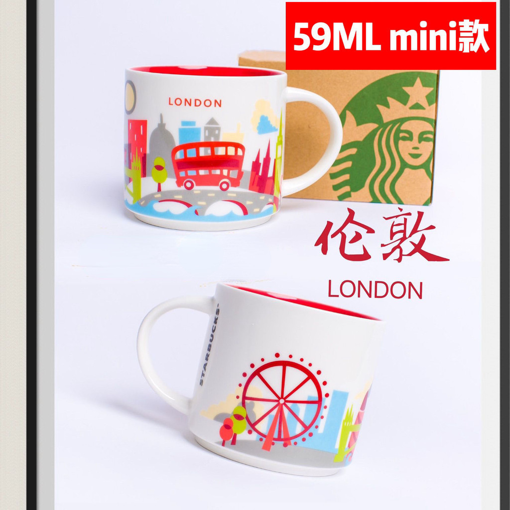 Starbucks Cup 59ML Cute Mini Ceramic Mug City Cup Water Cup Japan ...