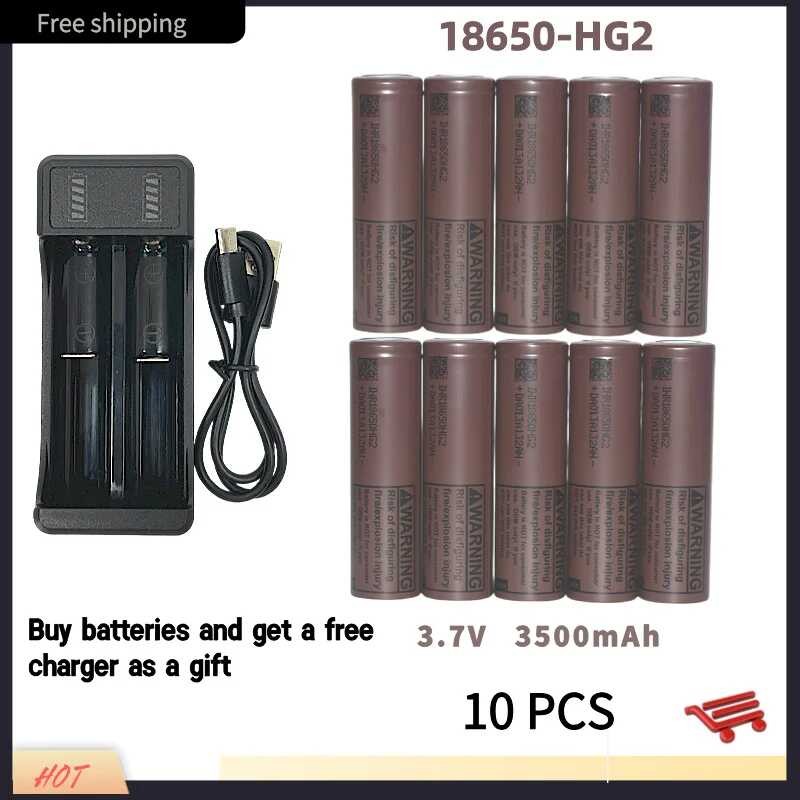 Baterya Φ 18650 3500Mah 18650 Hg2 3.7V Baterya 25A Dedicated For Power ...