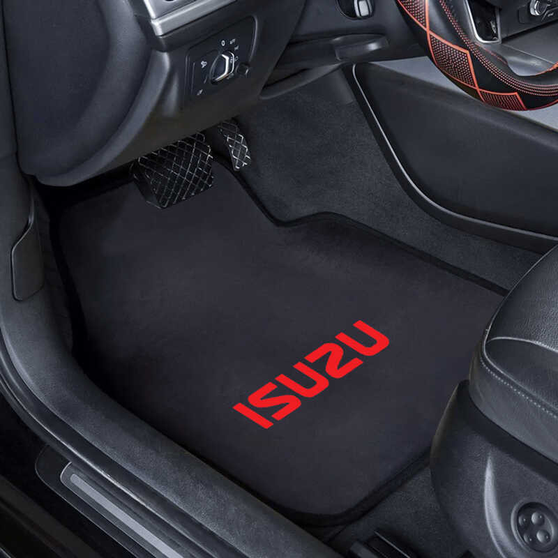 4 Pack Car Suede para sa Isuzu MUX TFR DMAX MU MU7 Madali upang linisin ...