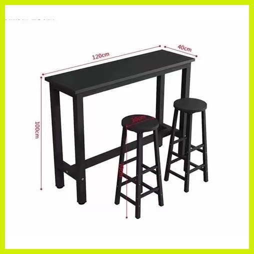 ⭐ Bar table Ergonomic Modern Mini Bar Counter table with Rotating 360 ...