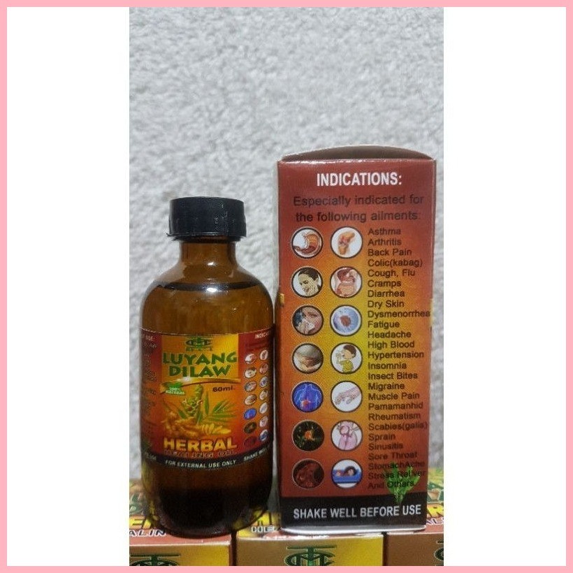 MCI LUYANG DILAW HERBAL OIL 60ml LUYA OIL | Shopee Philippines