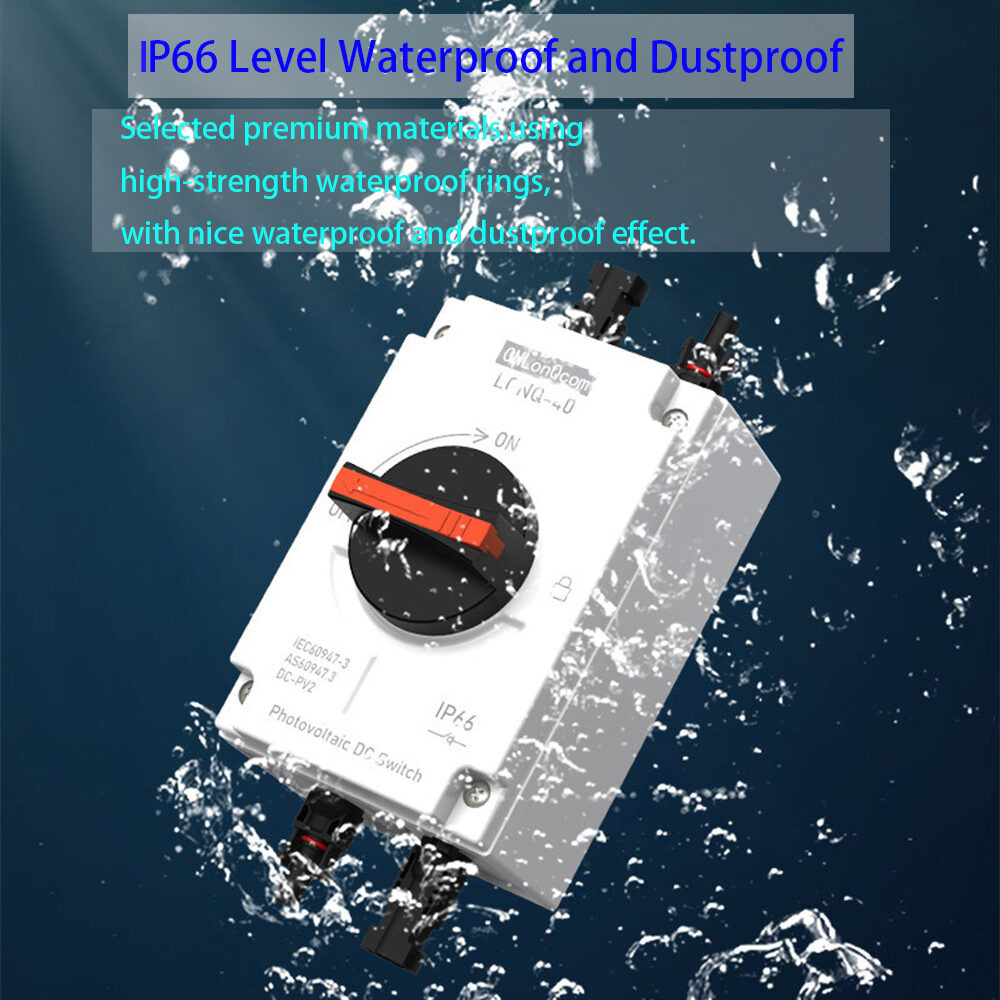 Photovoltaic Electrical Isolator Solar Switch PV Photovoltaic DC Switch ...