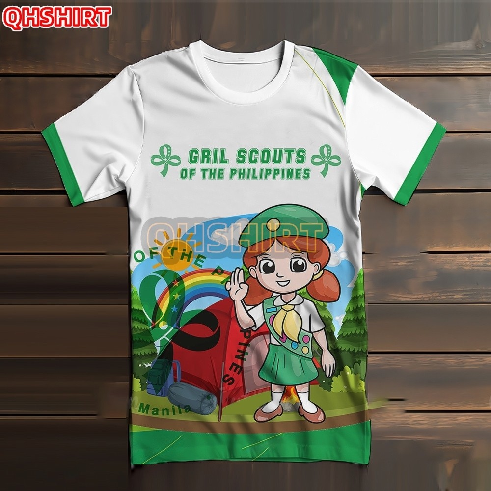 QICI FOR SHIRT Girl Scout Scout of the Philippines GSP full Sublimation ...