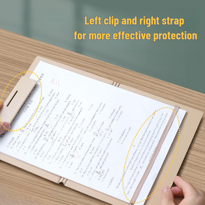 A4/Long Foldable Clipboard File Folder Paper Organizers Low Profile ...