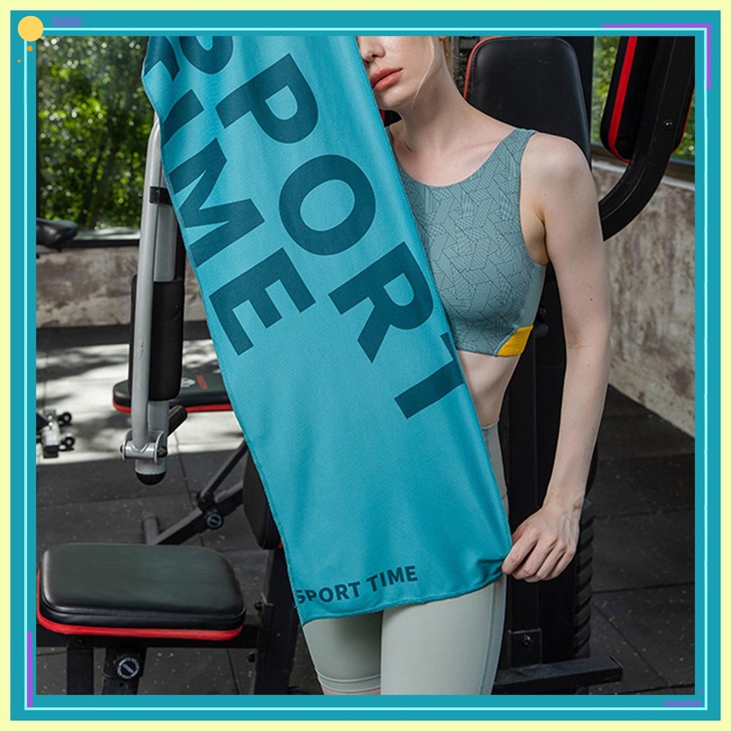 Super Instant Cooling Quick Drying Workout Microfiber Sport Time Gym ...