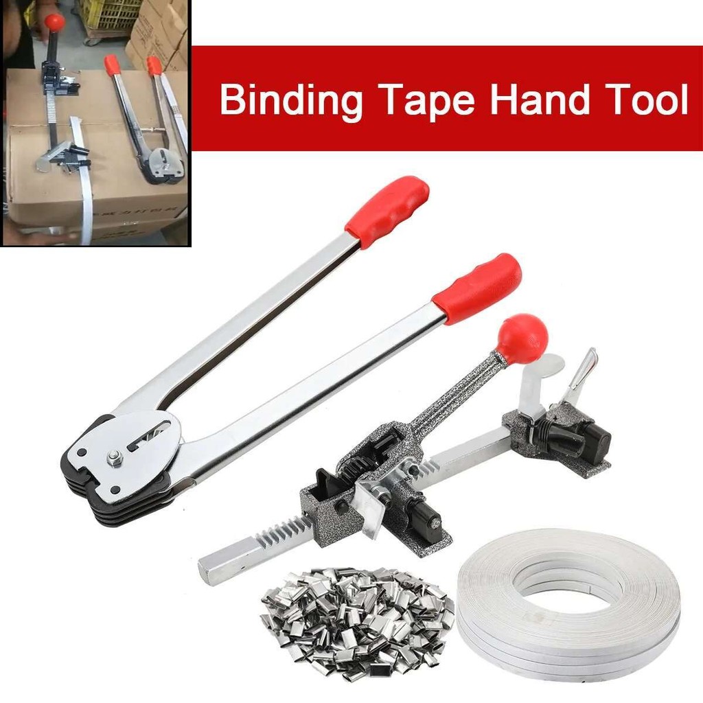 Strapping Sealer + Strapping Tensioner Manual Encapsulator Packaging ...