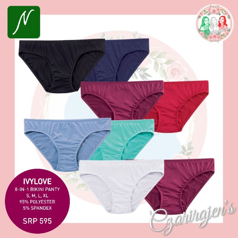 Natasha Shape Ivylove 8-in-1 Bikini Panty | Shopee Philippines