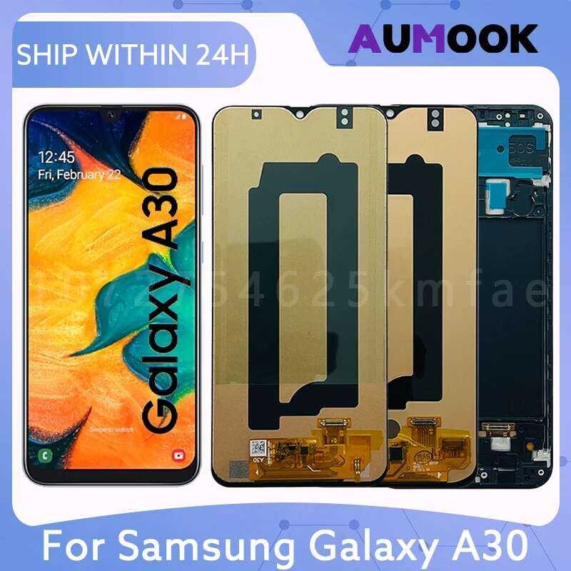 Display LCD For Samsung Galaxy A30 A305 LCD Touch Screen Digitizer ...