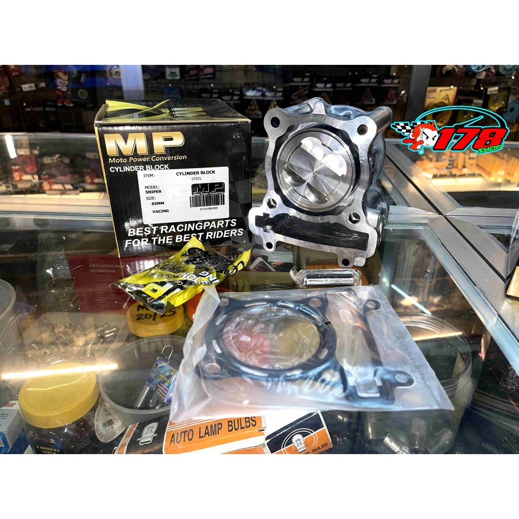 MP yamaha sniper 150-135 cylinder block kit steel bore(65MM) | Shopee ...