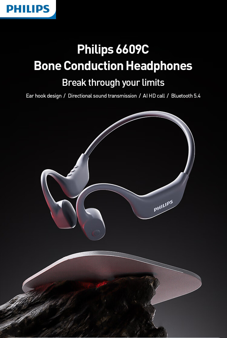 Philips Bone Conduction Headphones IPX66 Waterproof | Shopee Philippines
