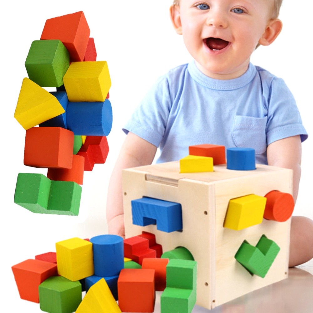 Intelligence Box Shape Intelligence Box Wooden Toy | Shopee Philippines