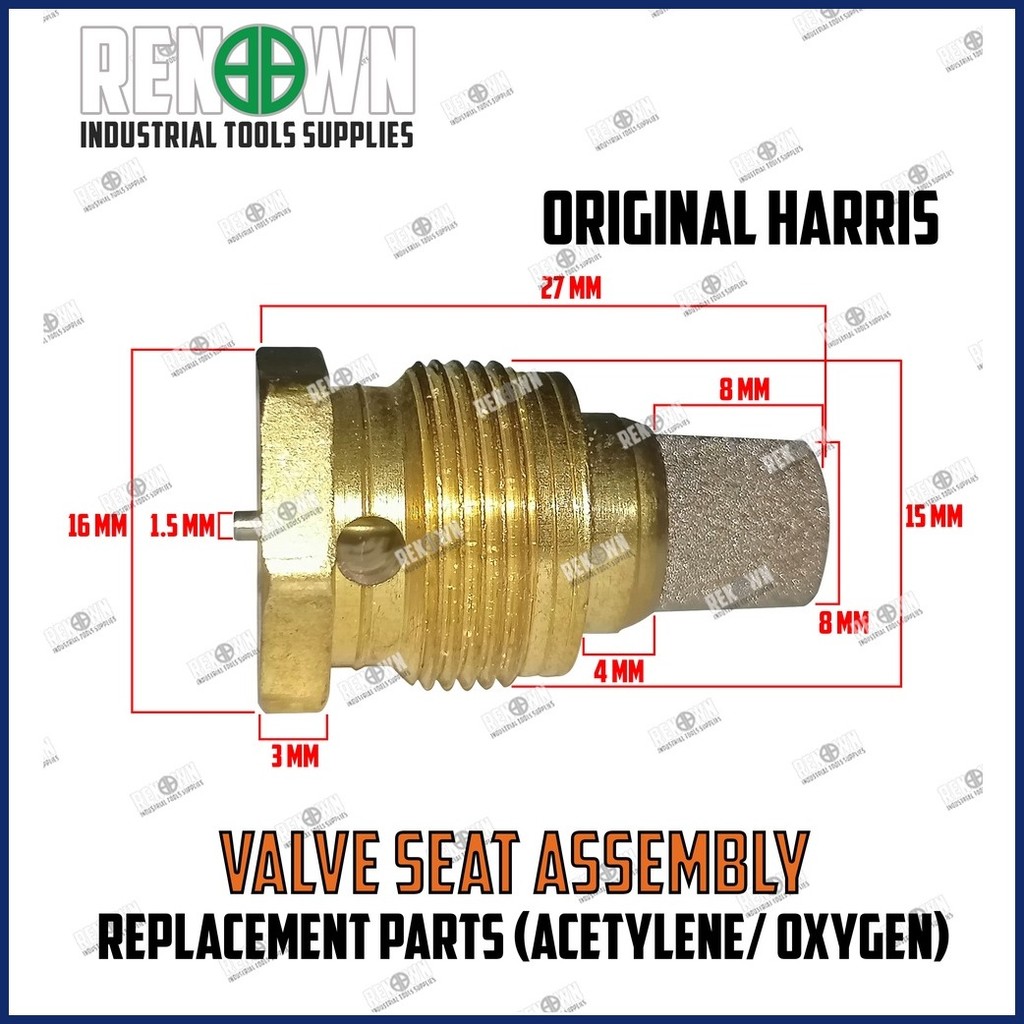 Valve Seat Assembly (Replacement Parts For Acetylene/ Oxygen Regulator ...