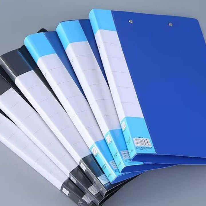 Long A4 With Cover 2 Fasteners Clipboard Folder Double And Horizontal ...