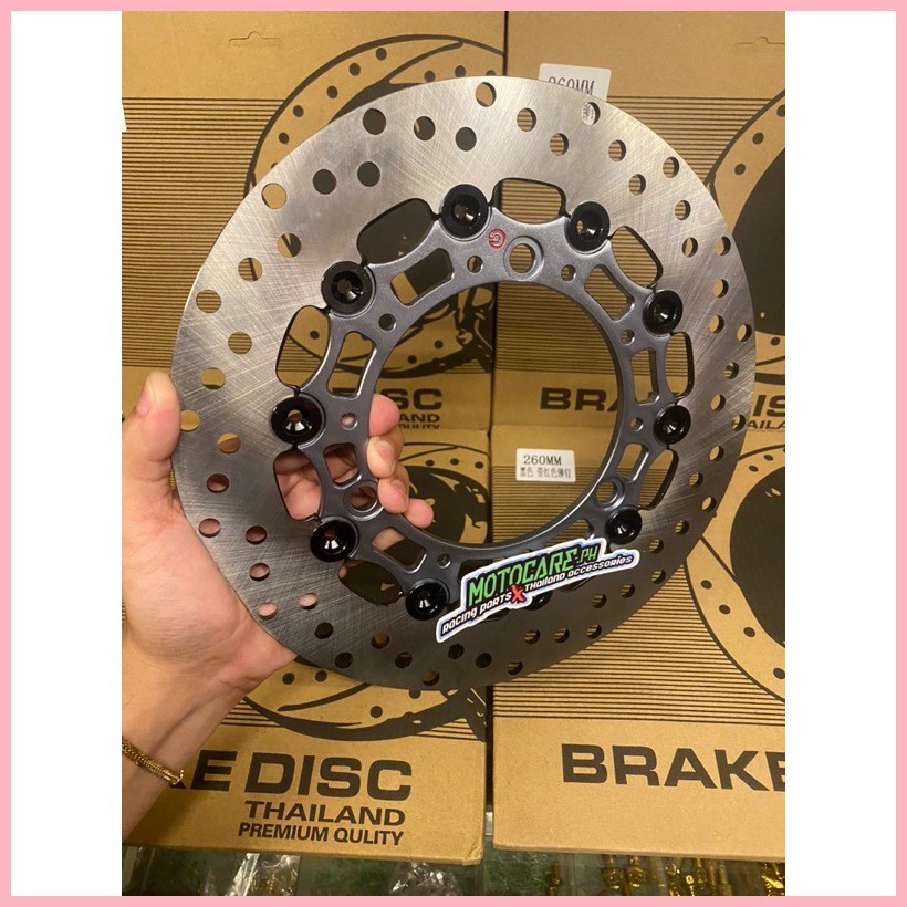BREMB0 ROTOR DISC 260mm For NMAX v1 v2 / AEROX V1 v2 (Quality) | Shopee ...