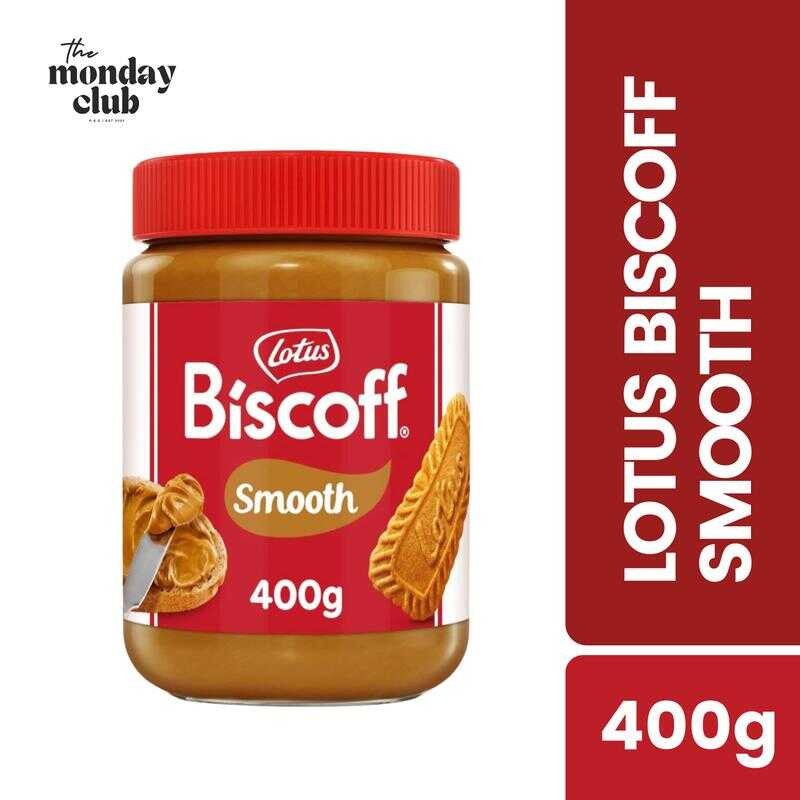 LOTUS BISCOFF SPREAD SMOOTH 400G /Caramelized Biscuit Spread / Flavor ...