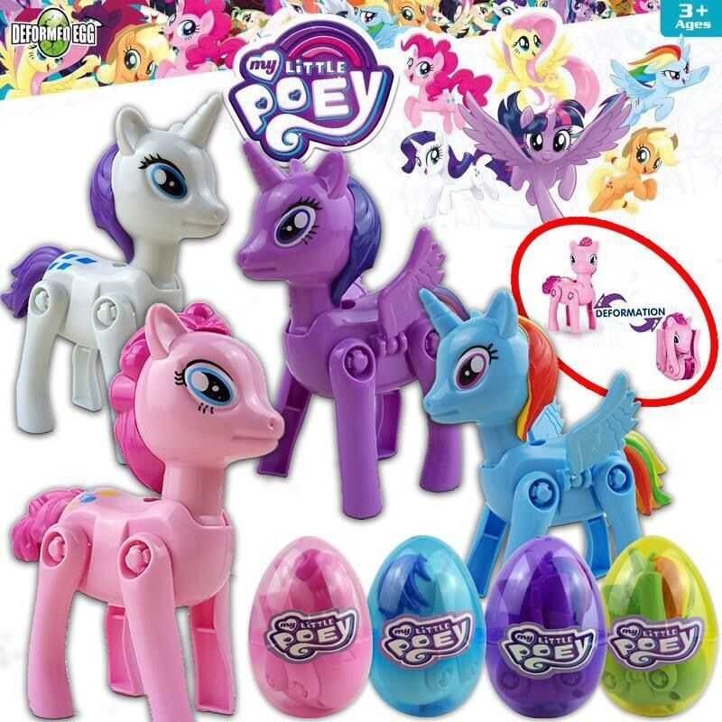 M My Little Pony Children's Unicorn Princess Egg Transformation Fun ...