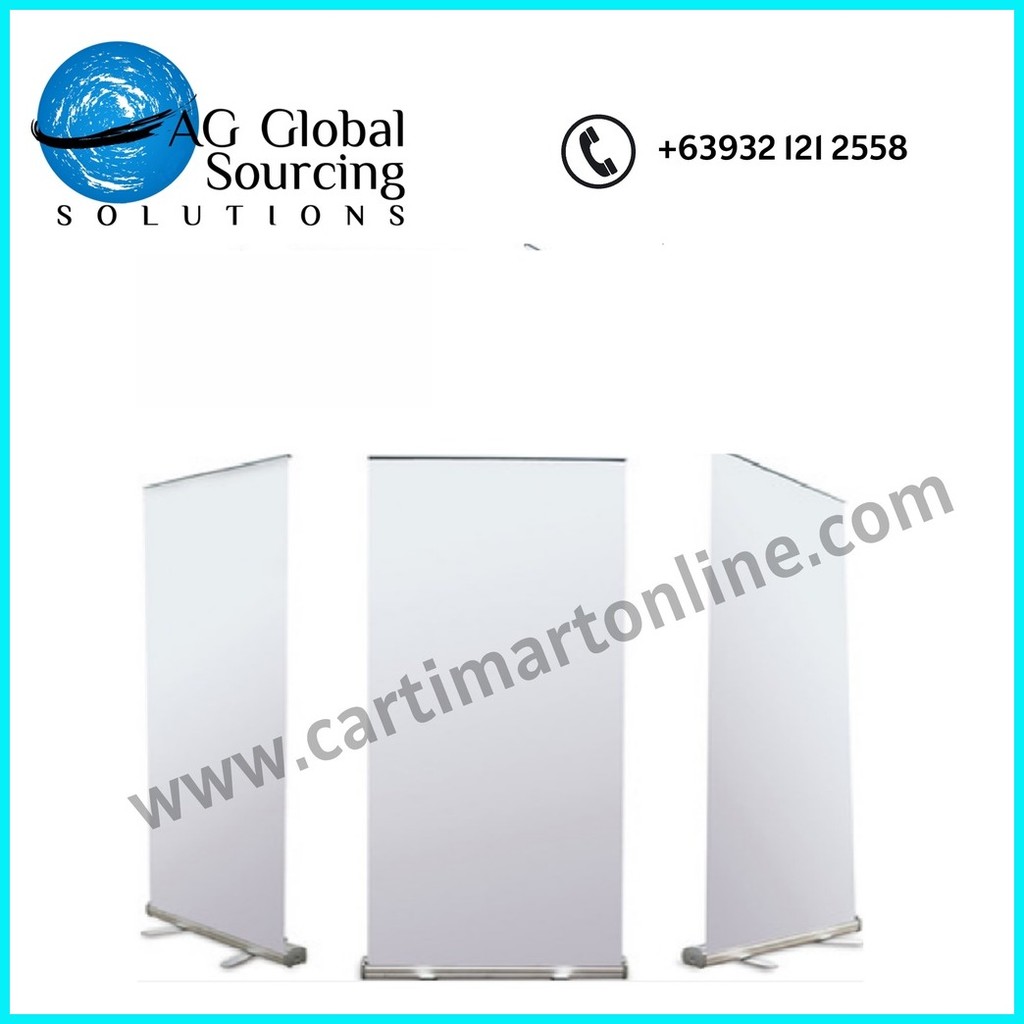Roll Up Banner Stand 2ft x5ft, pull up banner, retractable banner stand ...