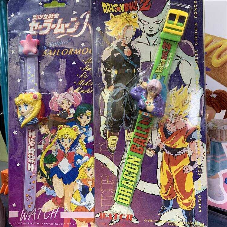 1992 Dragon Ball Trunks Durags Flute Demon Child Sailor Moon Tsukino ...