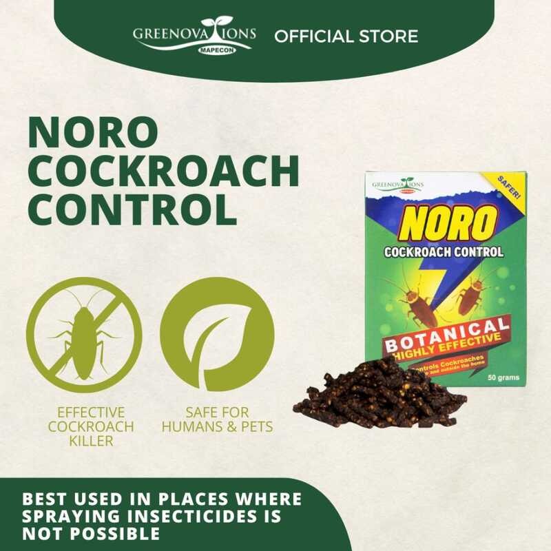 MAPECON GREENOVATIONS Cockroach Killer (Noro Pellets) | Shopee Philippines