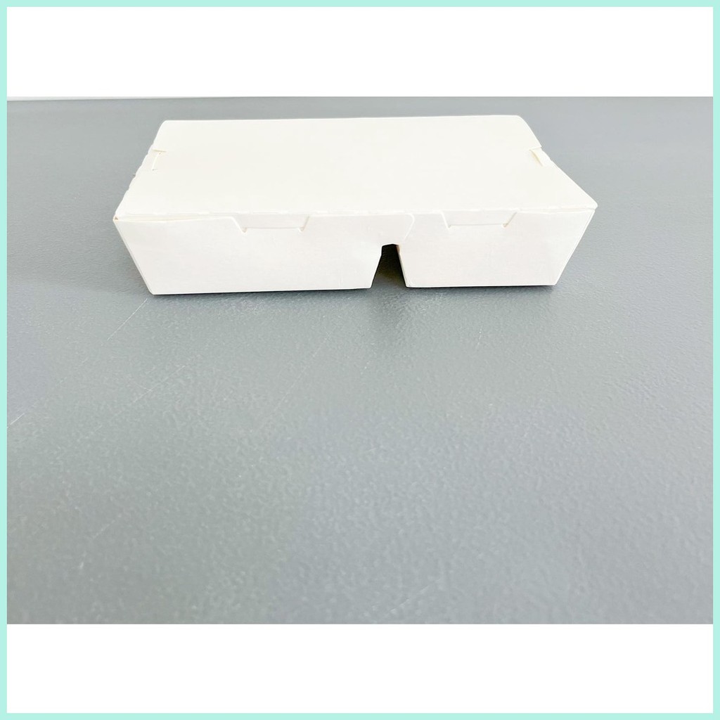 50pcs / LB-2 / LB-3 division Paper Meal Box / High Meal Box ...