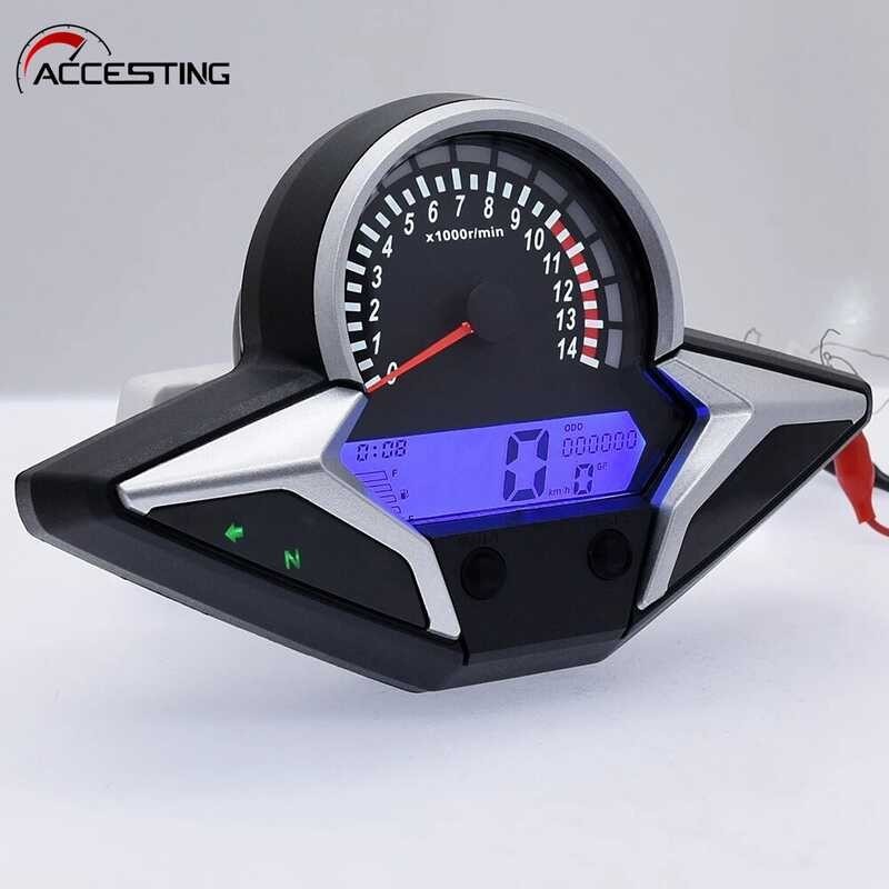 Universal Motorcycle LCD Digital Gauge Para Sa Honda Cbr250r CBR 250 ...