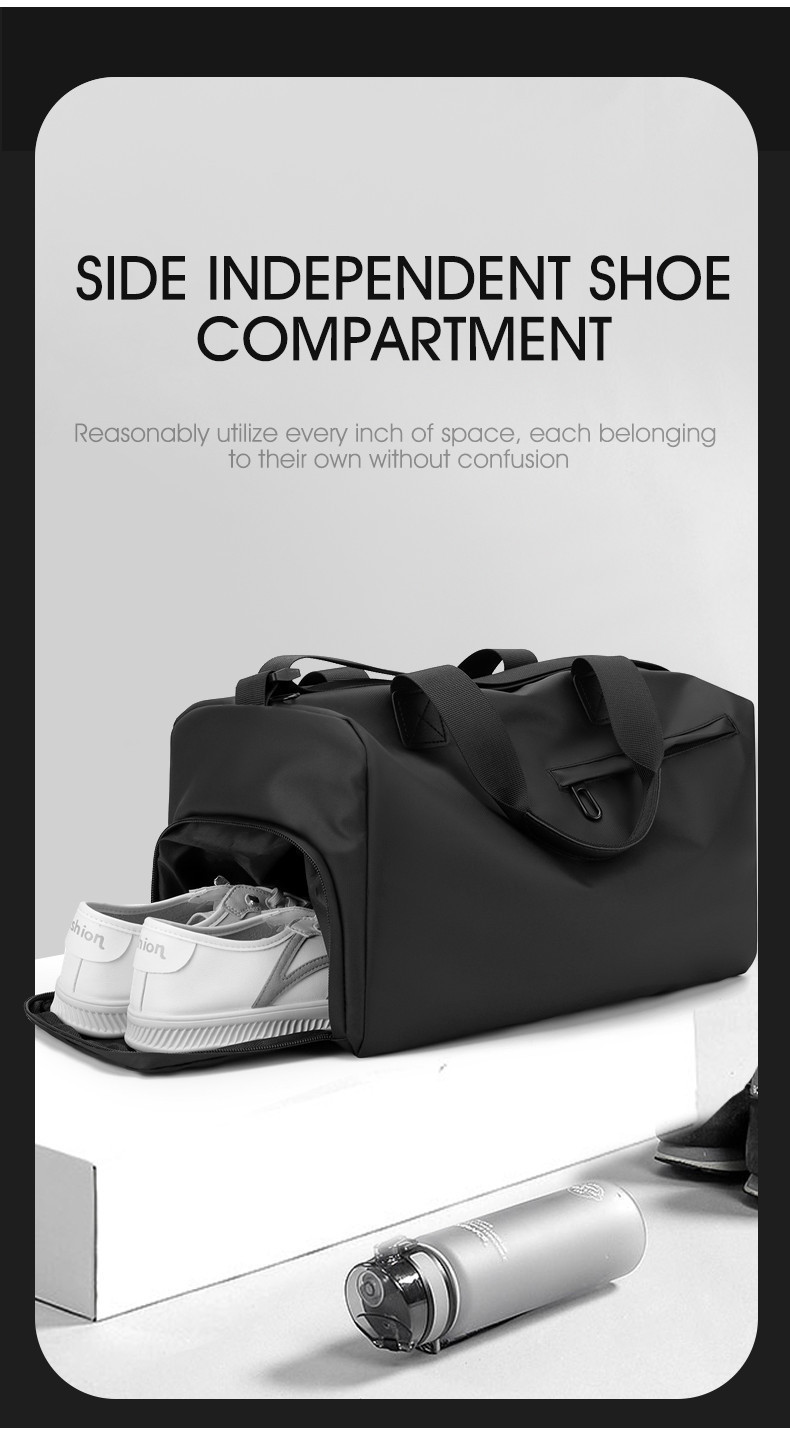 LABER LEE Dry Sports Bag Men's Waterproof Travel Bag Independent Shoe ...