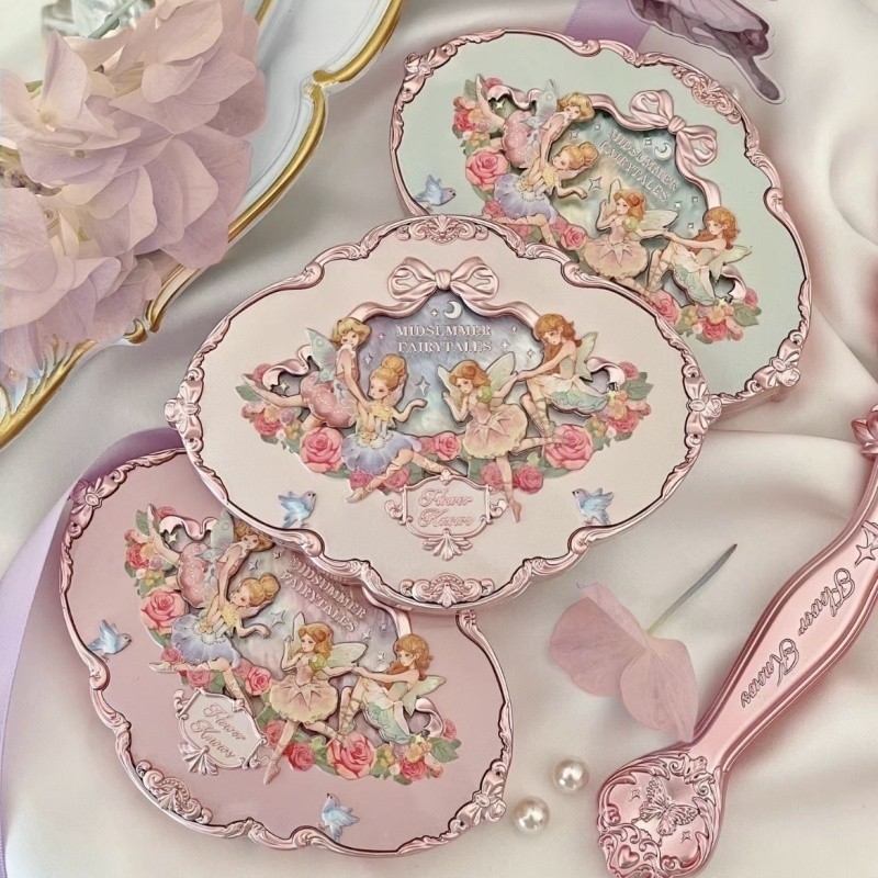 FLOWER KNOWS Eyeshadow Midsummer Night Series Five-Color Embossed Eye ...