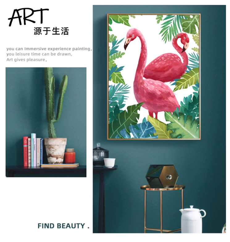 30*40 40*50cm DIY oil painting/Painting By Numbers with Professional ...