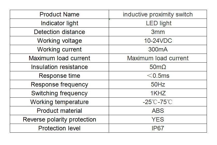 Tl W5mc1 Proximity Switch Inductive Metal Detection Switch Npn Pnp No