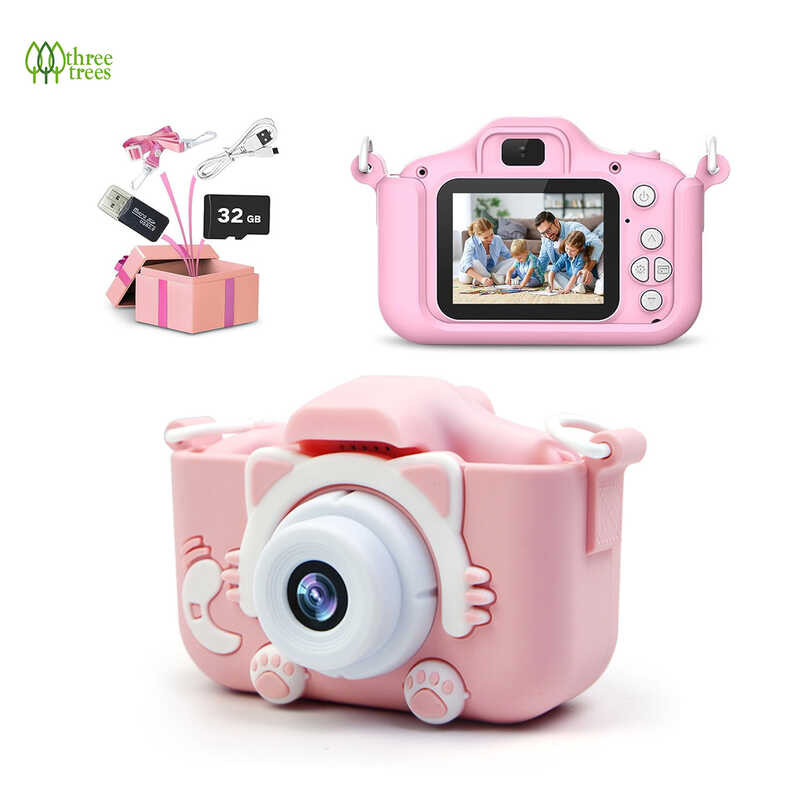 Dual Children, Lens Digital Camera Sa 32Gb Memory Card,2 Inch 1080P HD ...