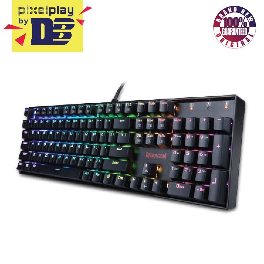 Redragon Mitra RGB Mechanical Gaming Keyboard (K551RGB-1) (Dust-Proof ...