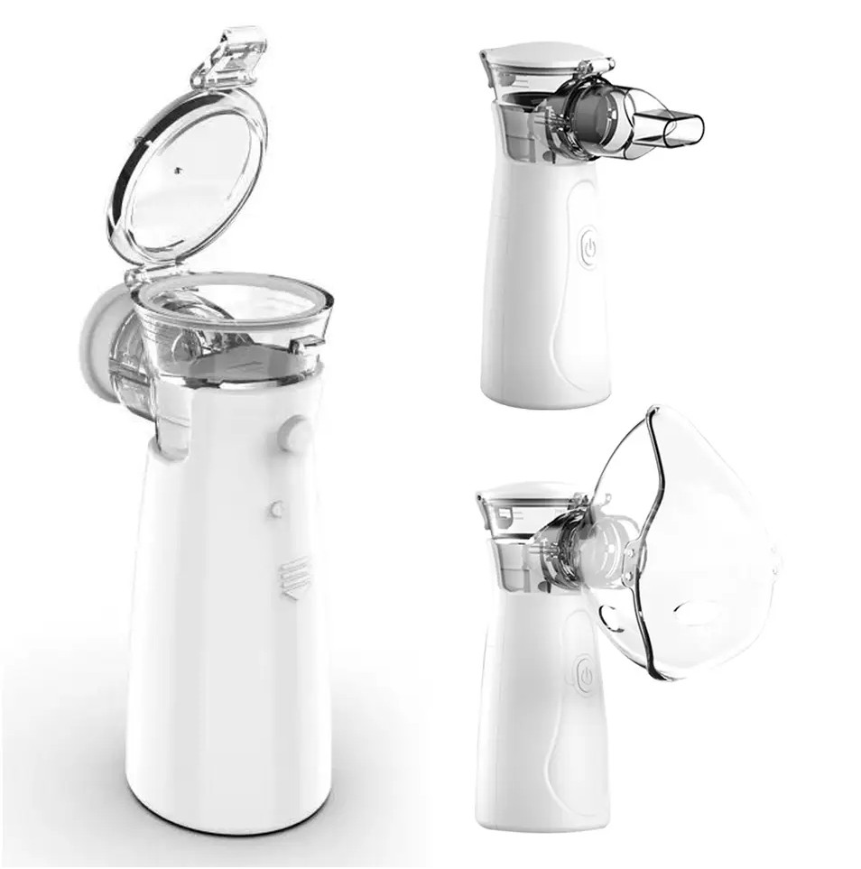 For Adults And Children, Breathing Cough Drug Inhaler, Ultrasonic Mesh ...