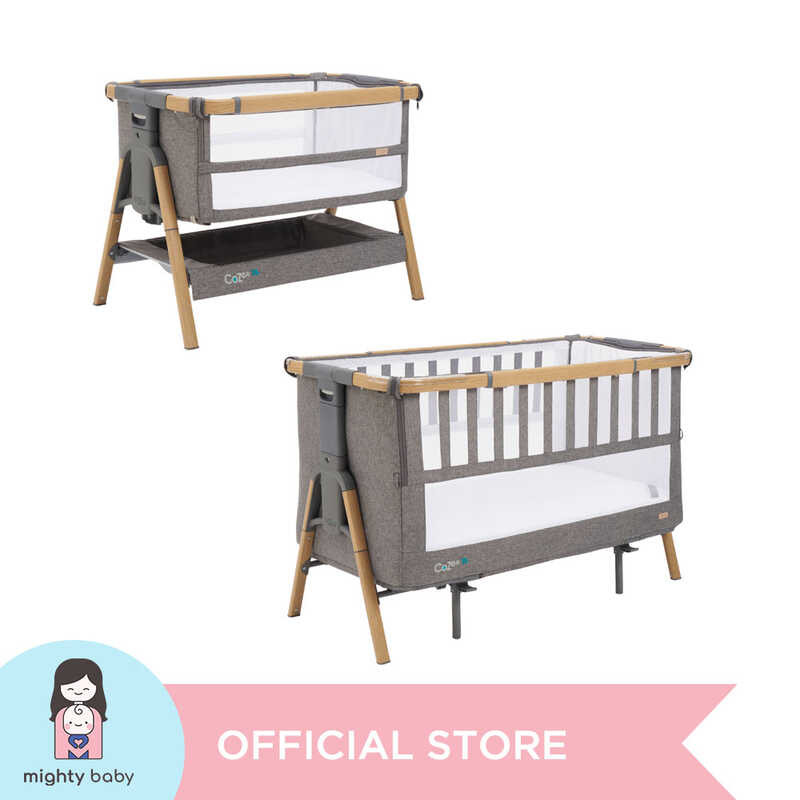 Tutti Bambini CoZee XL Bedside Crib and Cot | Shopee Philippines