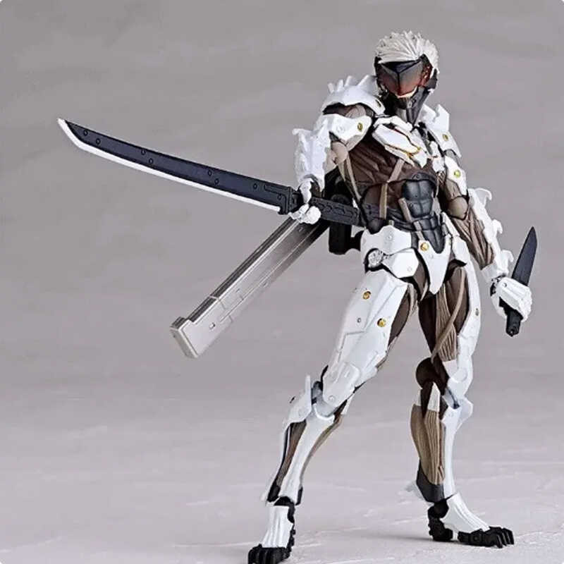 Kaiyodo Revoltech Metal Gear Rising: Revengeance Action Figure Raiden ...
