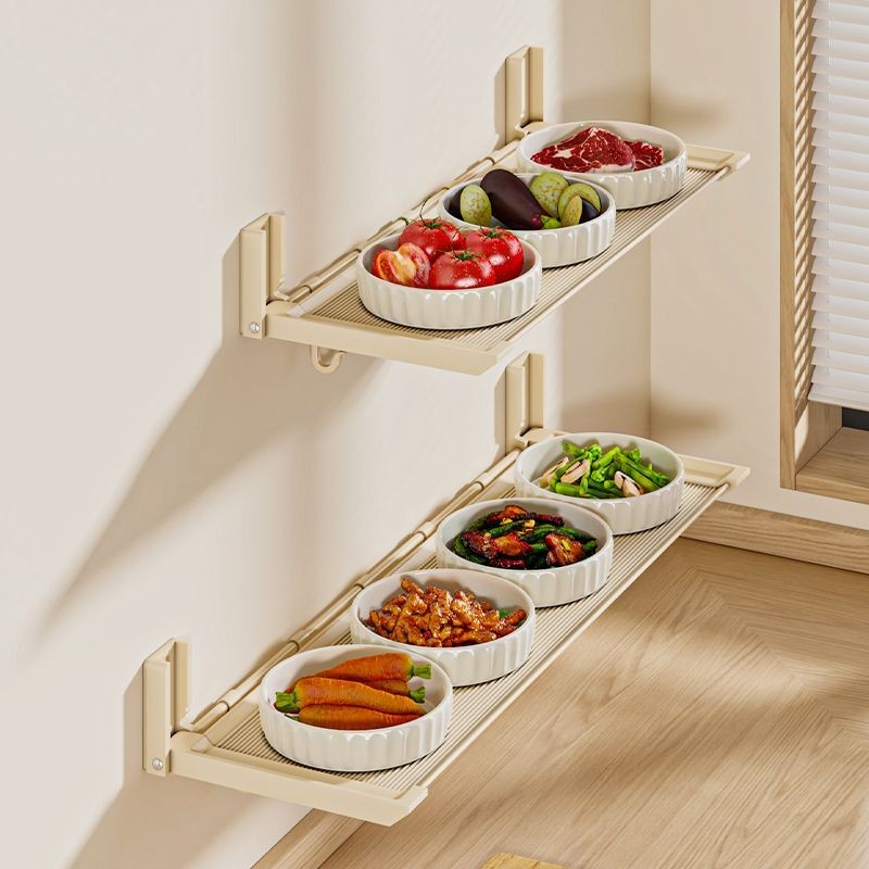 Kitchen Prep Shelving Foldable Wall Condiment Line Divider Refinement ...