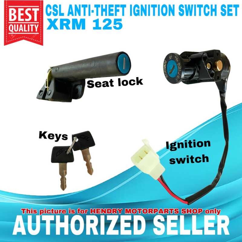 Anti-Theft % CSL % Switch Ignition Set For HONDA Xrm125 / XRM 125 ...
