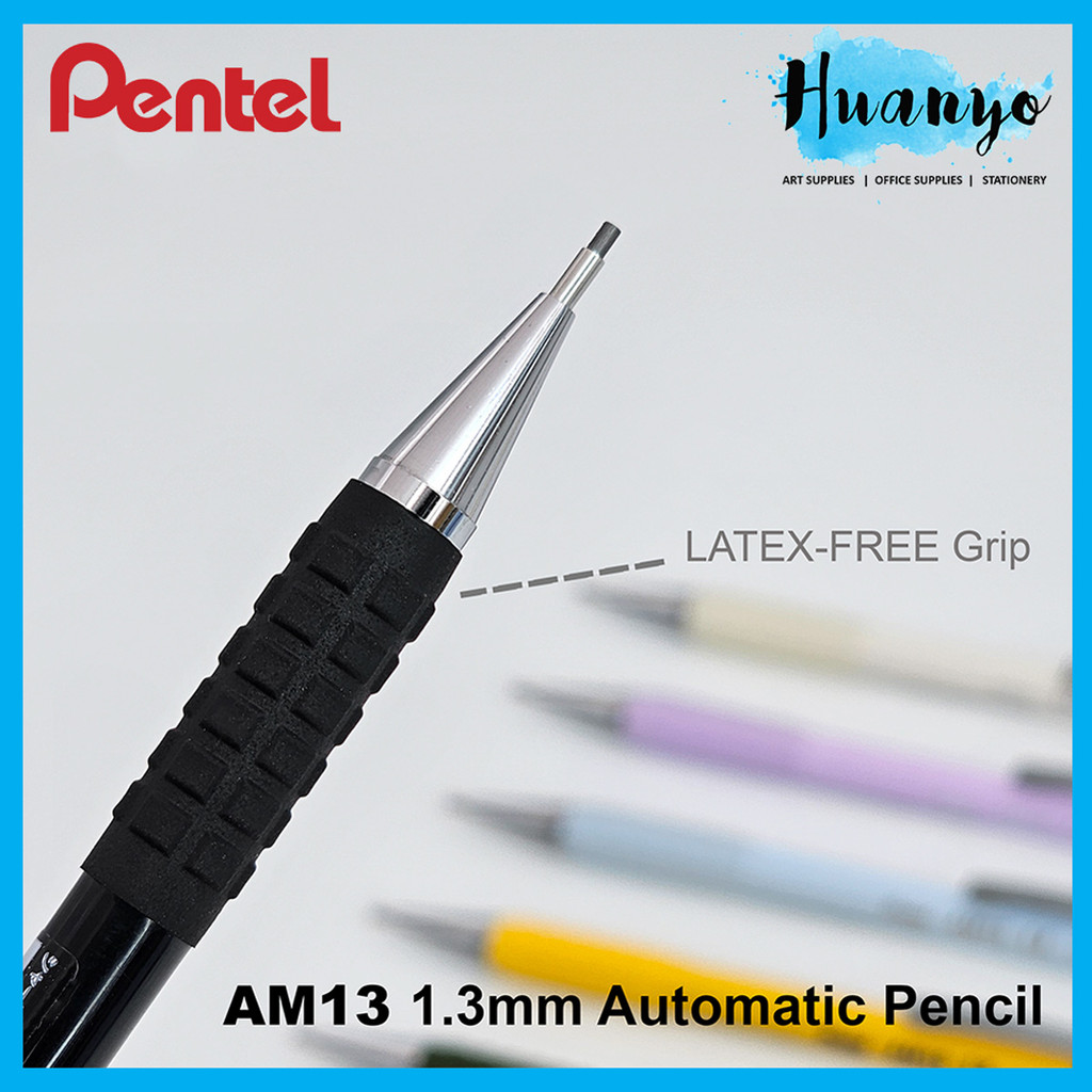 Pentel AM13 1.3MM Automatic Mechanical Pencil | Shopee Philippines