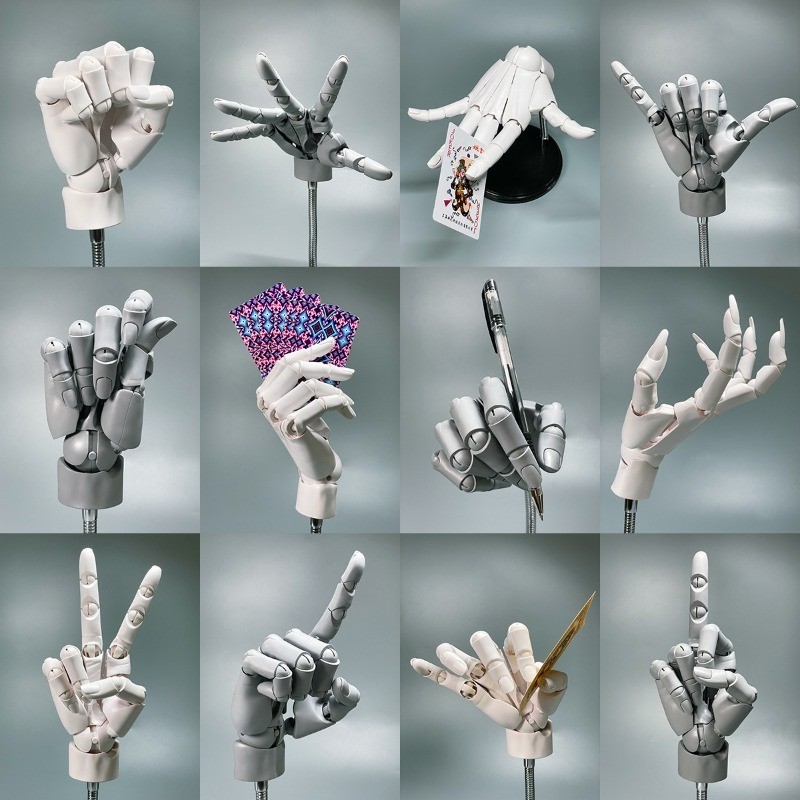 Joint Finger Paint Figure Figma Hand Articulated Model Statue Drawing ...