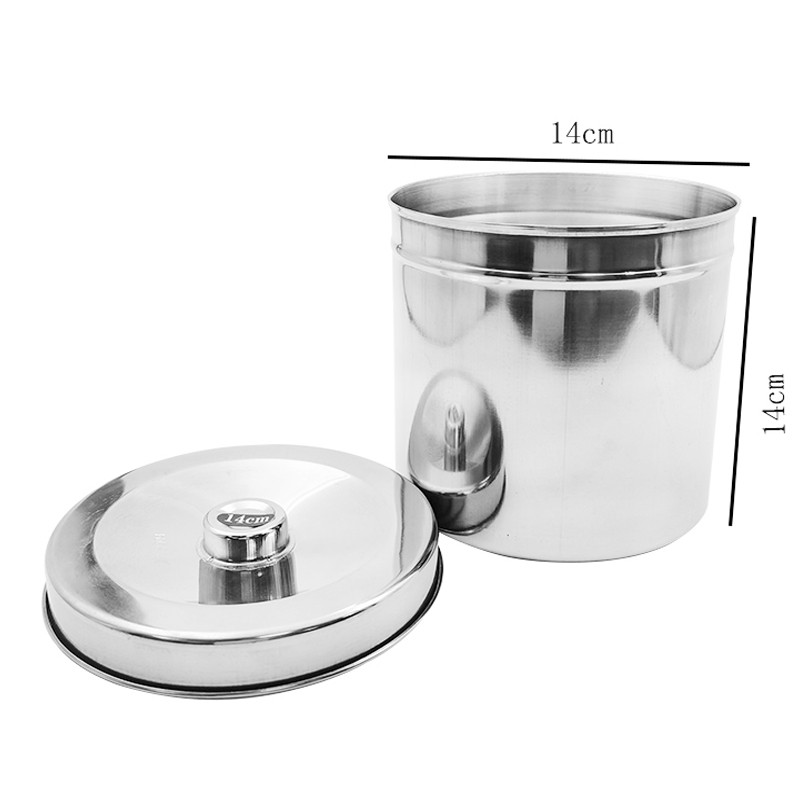 Dental Tools Stainless Steel Cotton Alcohol Disinfection Tank Container ...