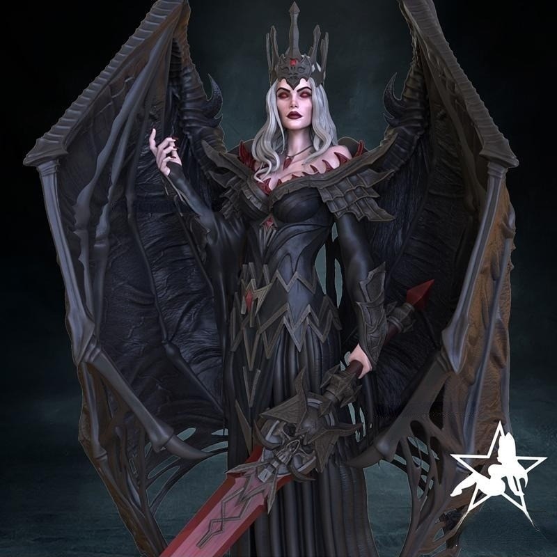 34 1/24 Scale Countess Diablo Resin Figure Assembled Model Kit Sy Hobby ...