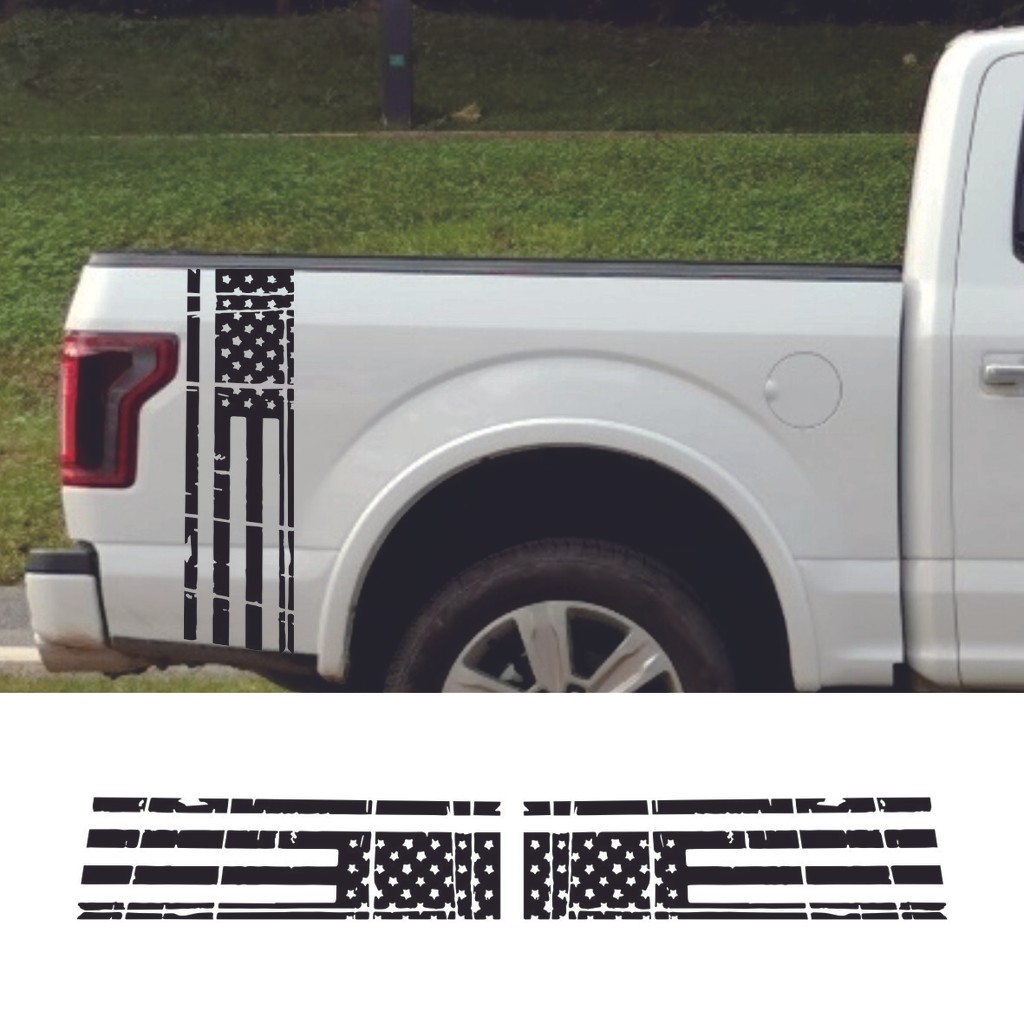 Car USA Sticker For Ford Ranger F150 Toyota Hi Dodge RAM Isuzu Dmax GWM ...