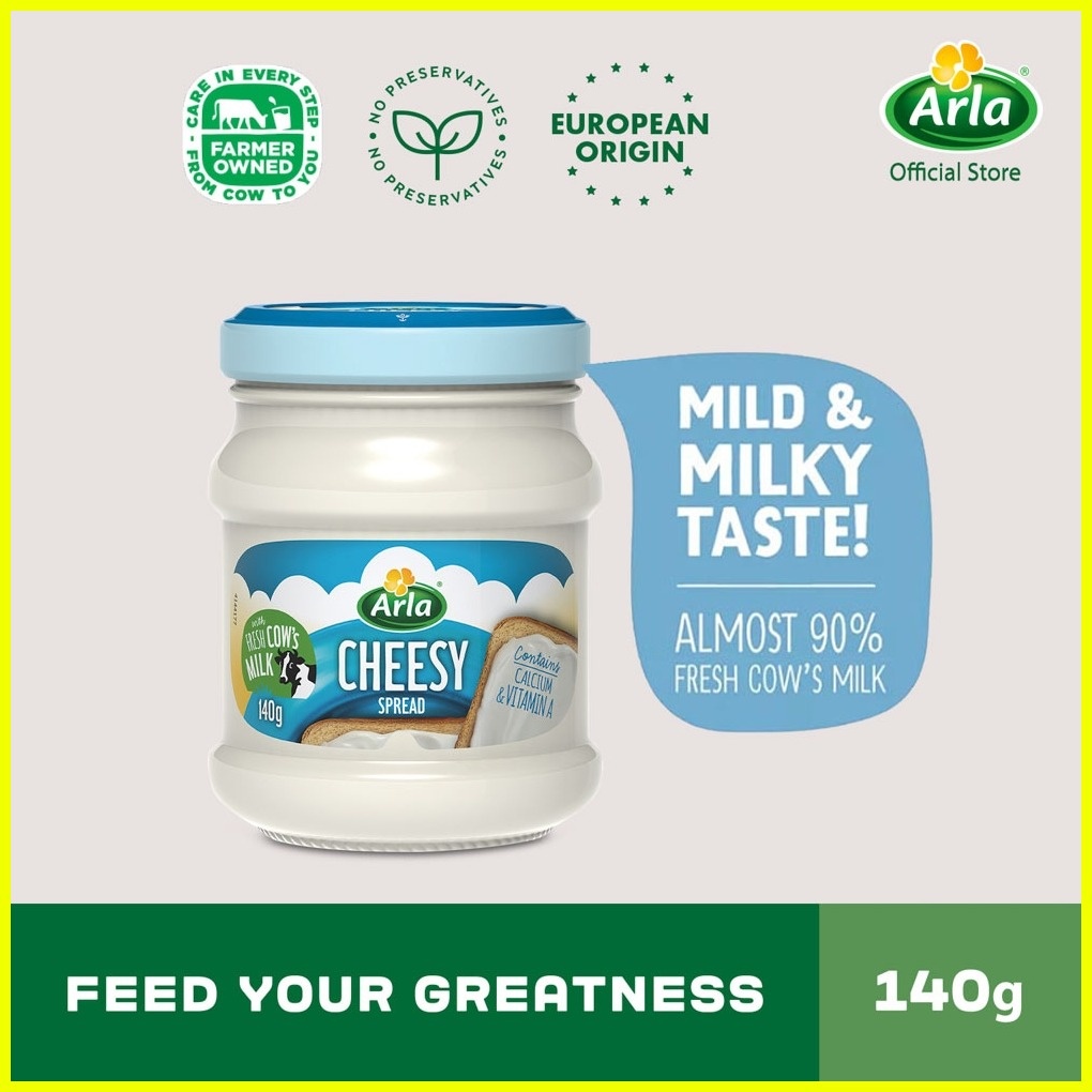 Arla Cheesy Spread 140g | Shopee Philippines