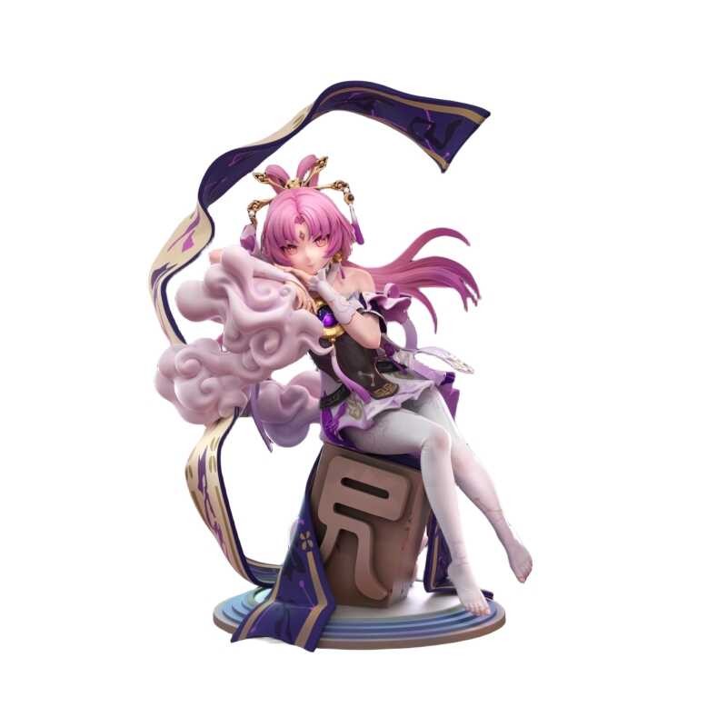 27Cm Arctic Wolf Studio Gk Honkai: Star Fu Xuan Game Action Figure ...