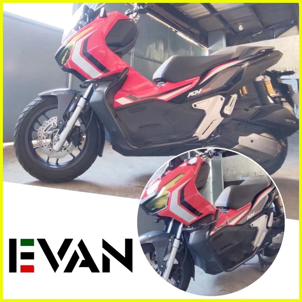 COD Half Crash Guard For Honda ADV 150 With Led Light Bracket And Bolt ...