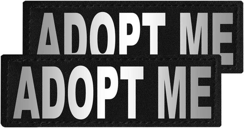Doge Patches – Removable Adopt Me Patch 2-Pack with Reflective Printed ...