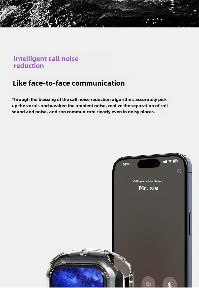 TWS Bluetooth earphones in ear new intelligent noise cancelling Ari Max ...