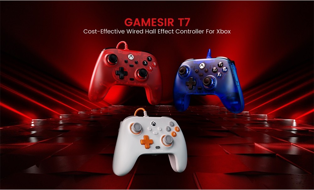 Gaming Controllers GameSir G7 SE Wired Controller For Xbox & PC - Hall ...