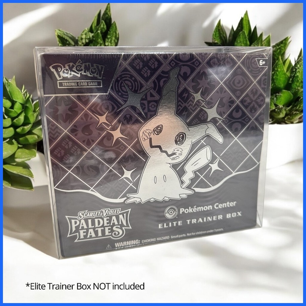 ☀️ ۞ Pokemon Elite Trainer Box Protector | Clear PET Plastic Case | ETB ...