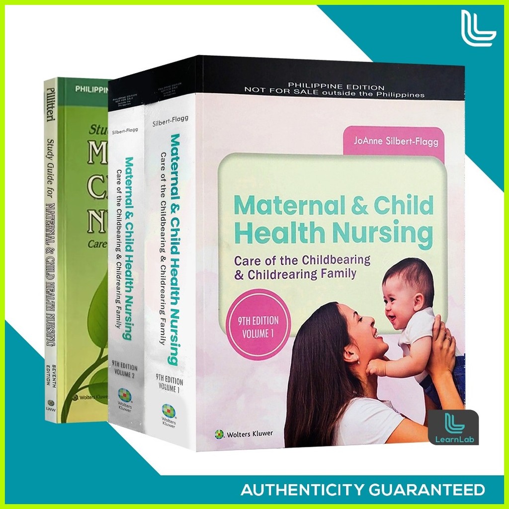 MATERNAL & CHILD HEALTH NURSING 8th & 9th Edition (Volume 1 & 2 ...