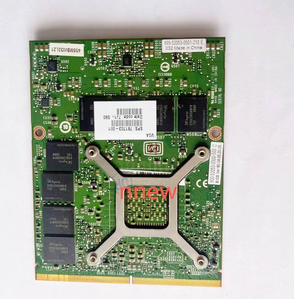 ok Quadro K3100M 4GB Video Graphics Card N15E-Q1-A2 For I A1312 Dell ...